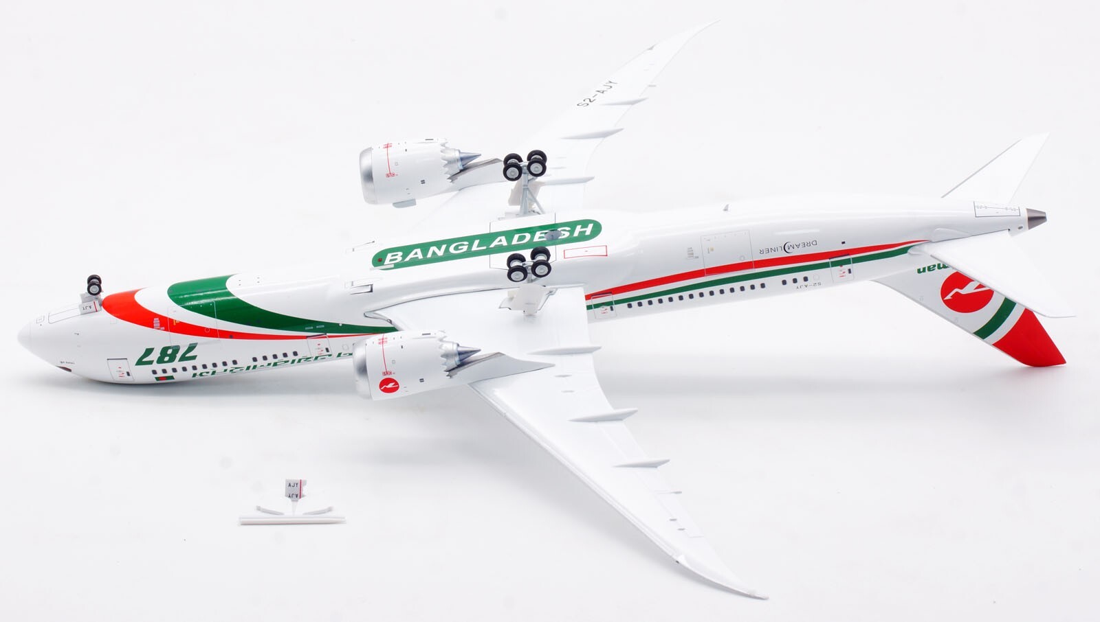INFLIGHT 1:200 Biman Bangladesh Airlines B787-9 Diecast Aircraft Model ...