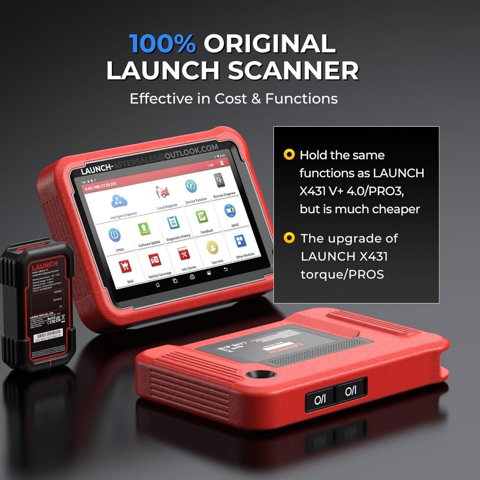 LAUNCH X431 V Pro 5.0 Elite 2026 New Gen. Oem Bluetooth Bidirectional ...