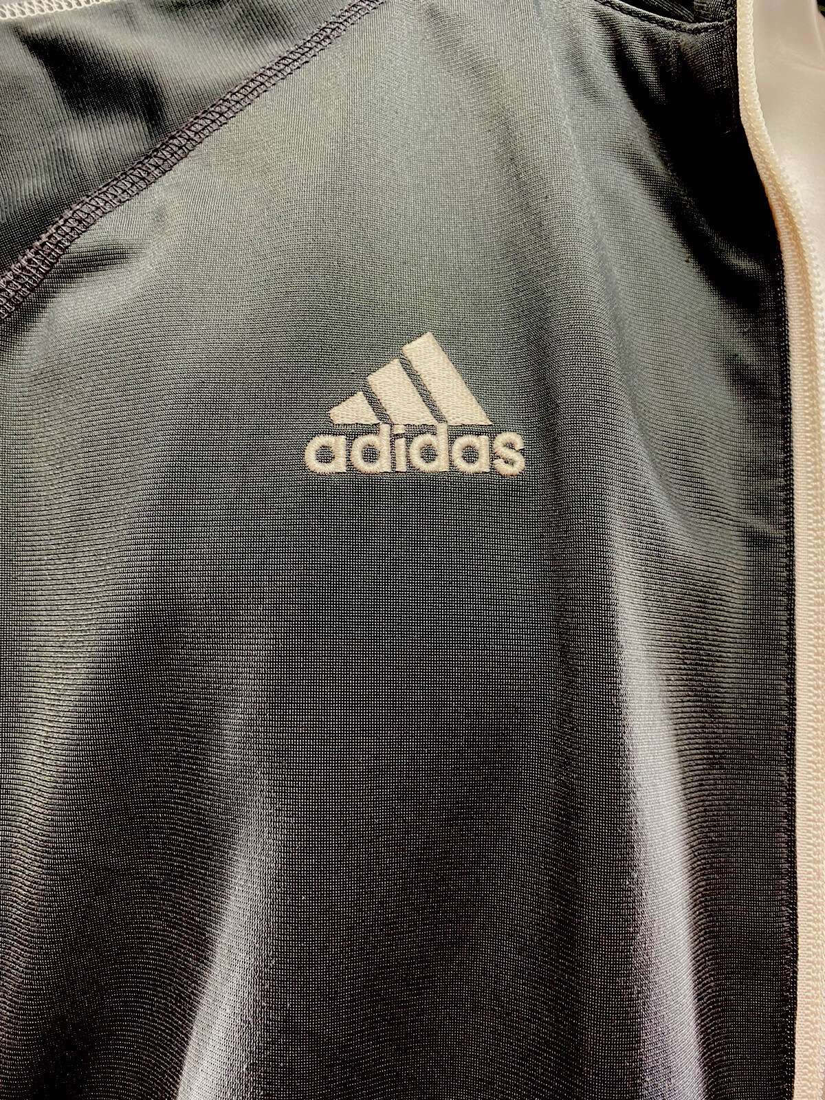 Adidas Men’s Zip Up 3 White Stripes Jacket - Size XXL | eBay