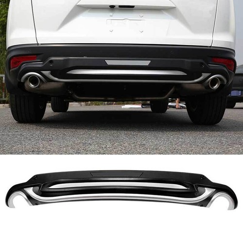For CRV 2017-2019 Black&Silver Rear Bumper Diffuser Spoiler Board | eBay