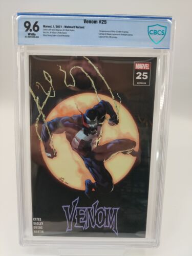 Venom #25 1st Appearance Codex! Virus! Stegman Walmart Variant CBCS 9.6 ...