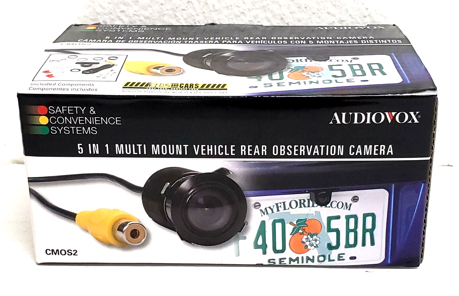 Audiovox CMOS2 5-In-1 Multi-Mount Back-Up Camera for sale online | eBay