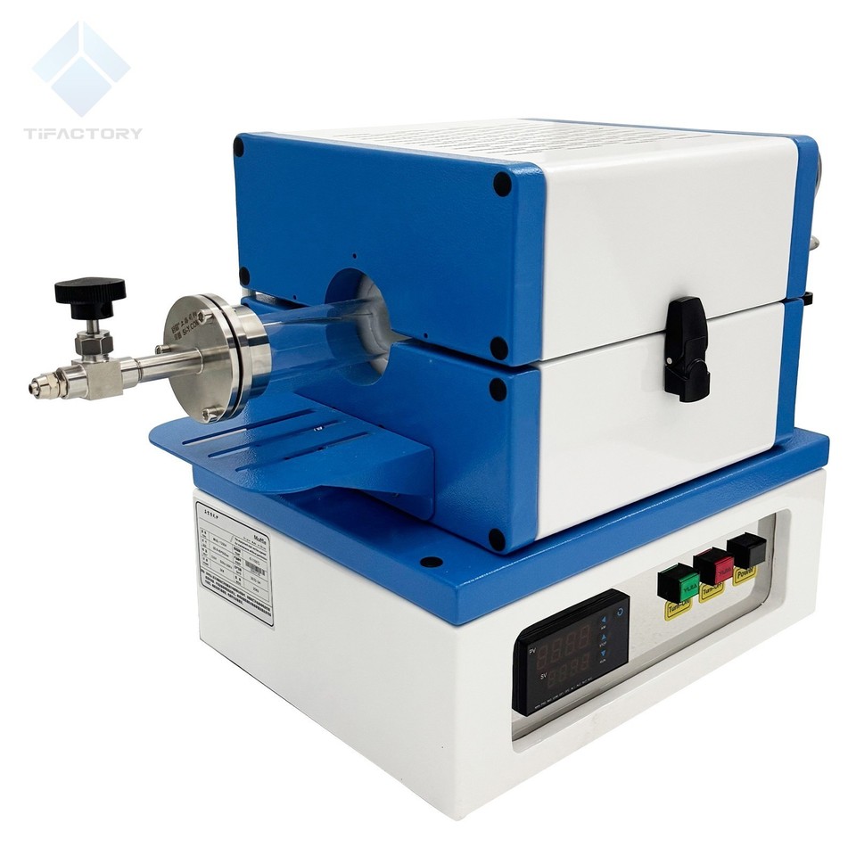 220V Laboratory Vacuum Furnace Tube Furnace Heating Furnace Sample ...