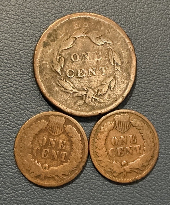 Old U.S. Cent Lot – Large Cent + 1887 & 1889 Indian Head Cent | eBay