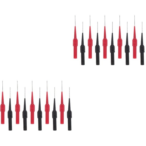 2 Pack Insulation Wire Kit Testing Probes Socket Multimeter Electrical ...