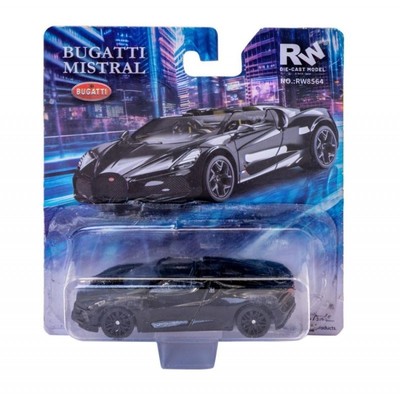 [DE] RE.EL.TOYS BUGATTI MISTRAL BLACK BLISTER 1:64 - RE0841BK | eBay.de
