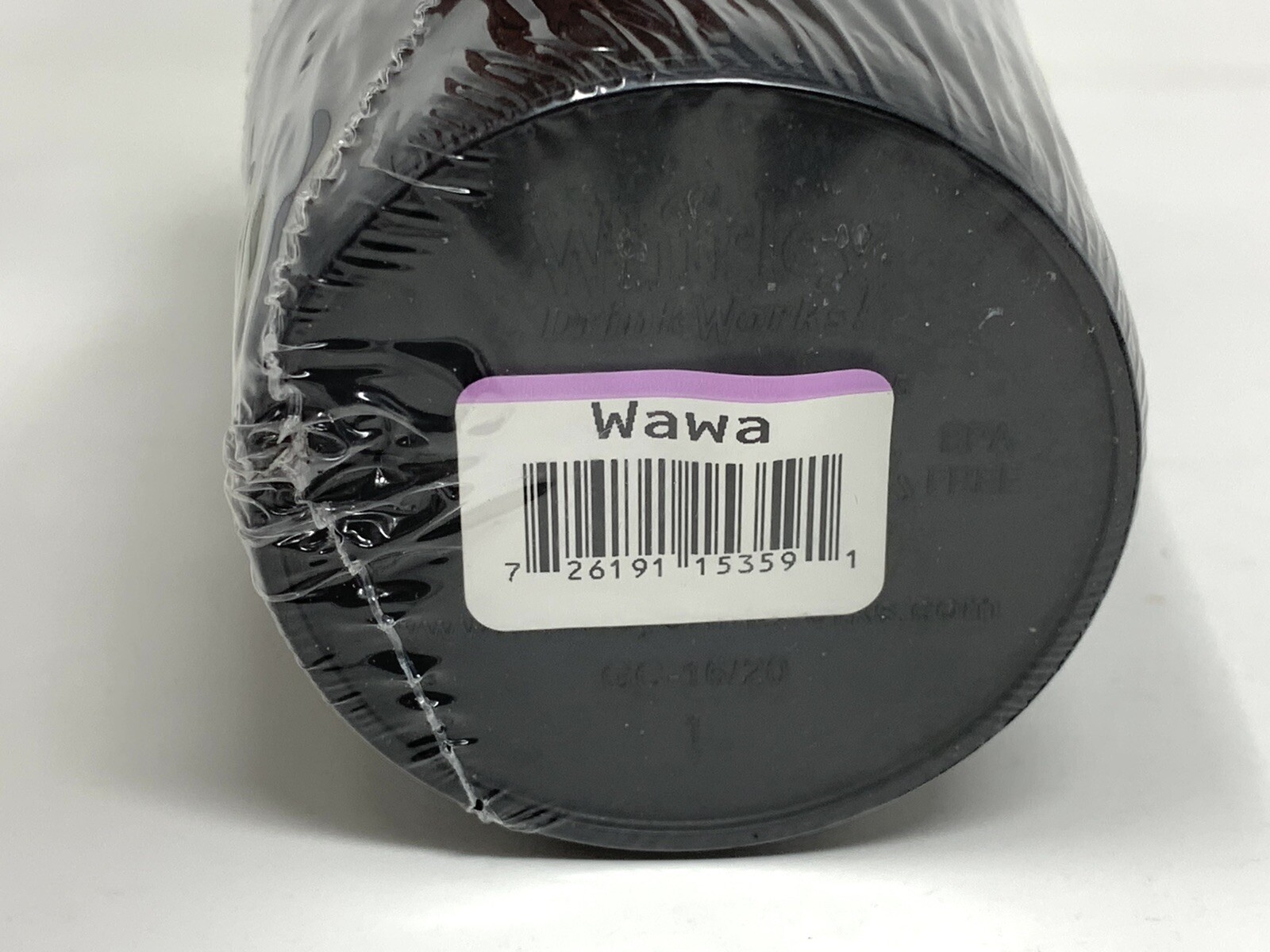 WAWA 20oz COFFEE CUP Gray & Black Insulated Travel Mug Tumbler & Lid ...