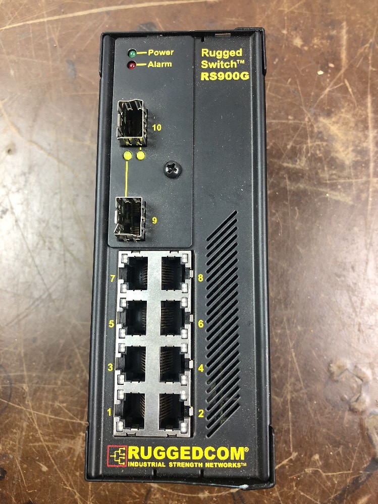 RUGGEDCOM RUGGED INDUSTRIAL NETWORK SWITCH RS900G RS900G-24-D-2SFP ...