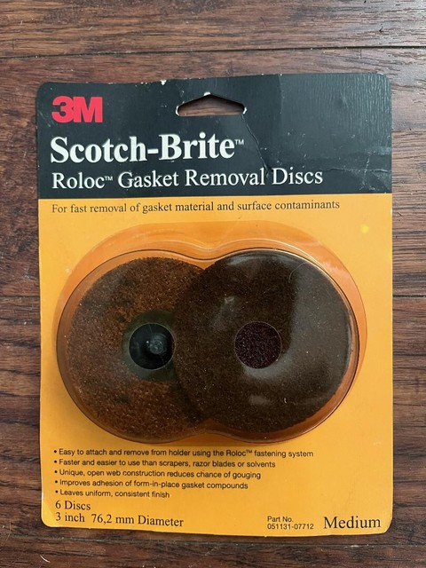 3M Scotch-brite 7712 Roloc Gasket Removal Disc for sale online | eBay