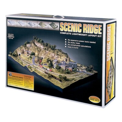 Woodland Scenics ST1482 Scenic Ridge N Layout Kit N Gauge | eBay UK