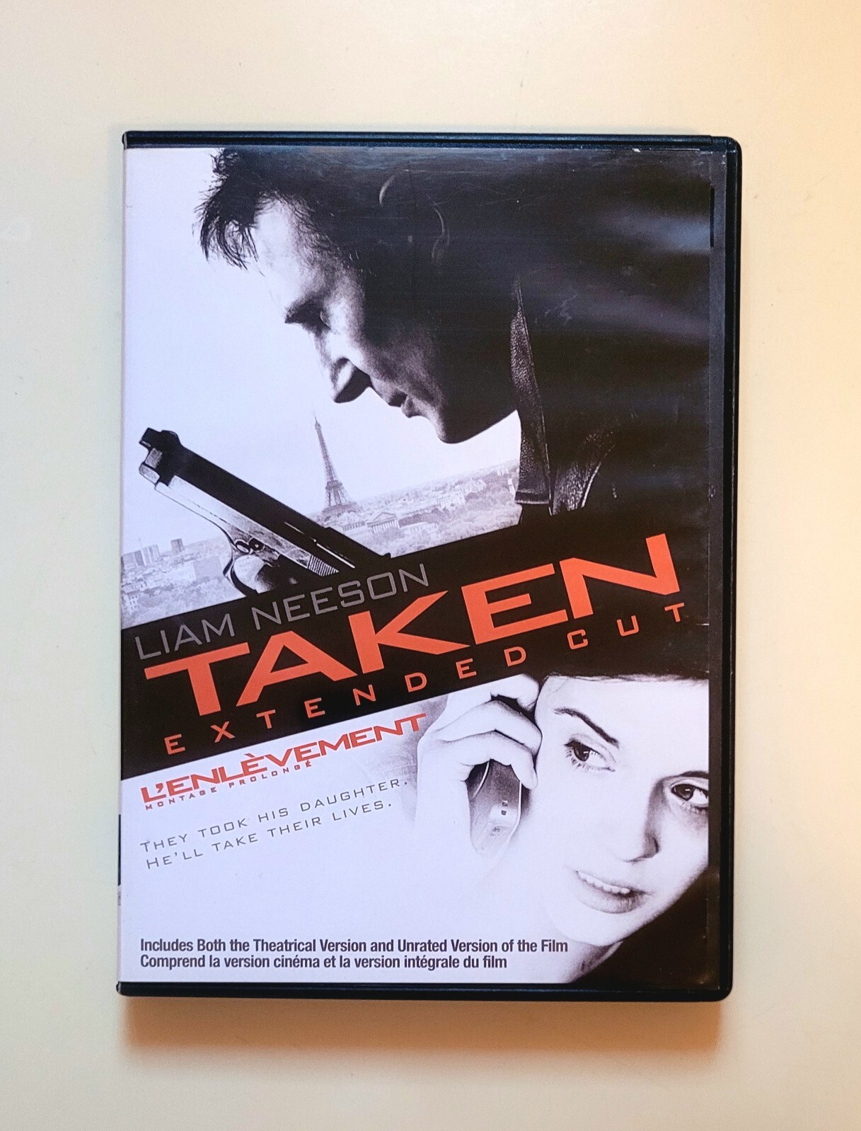 Taken DVD Action Thriller Kidnap NR 2009 Liam Neeson Maggie Grace Free ...