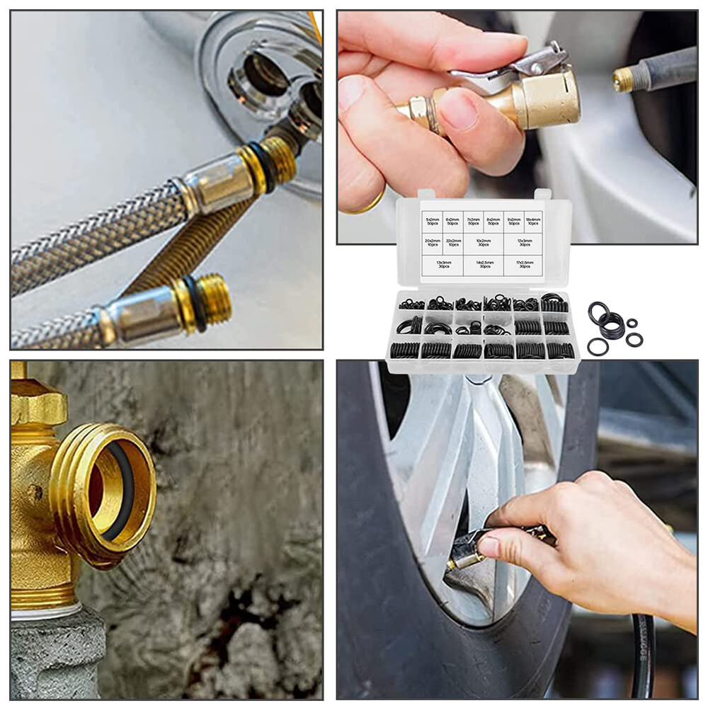 960 tlg NBR-Dichtring Sortiment Gummi Dichtung Dichtungsring Satz O ...