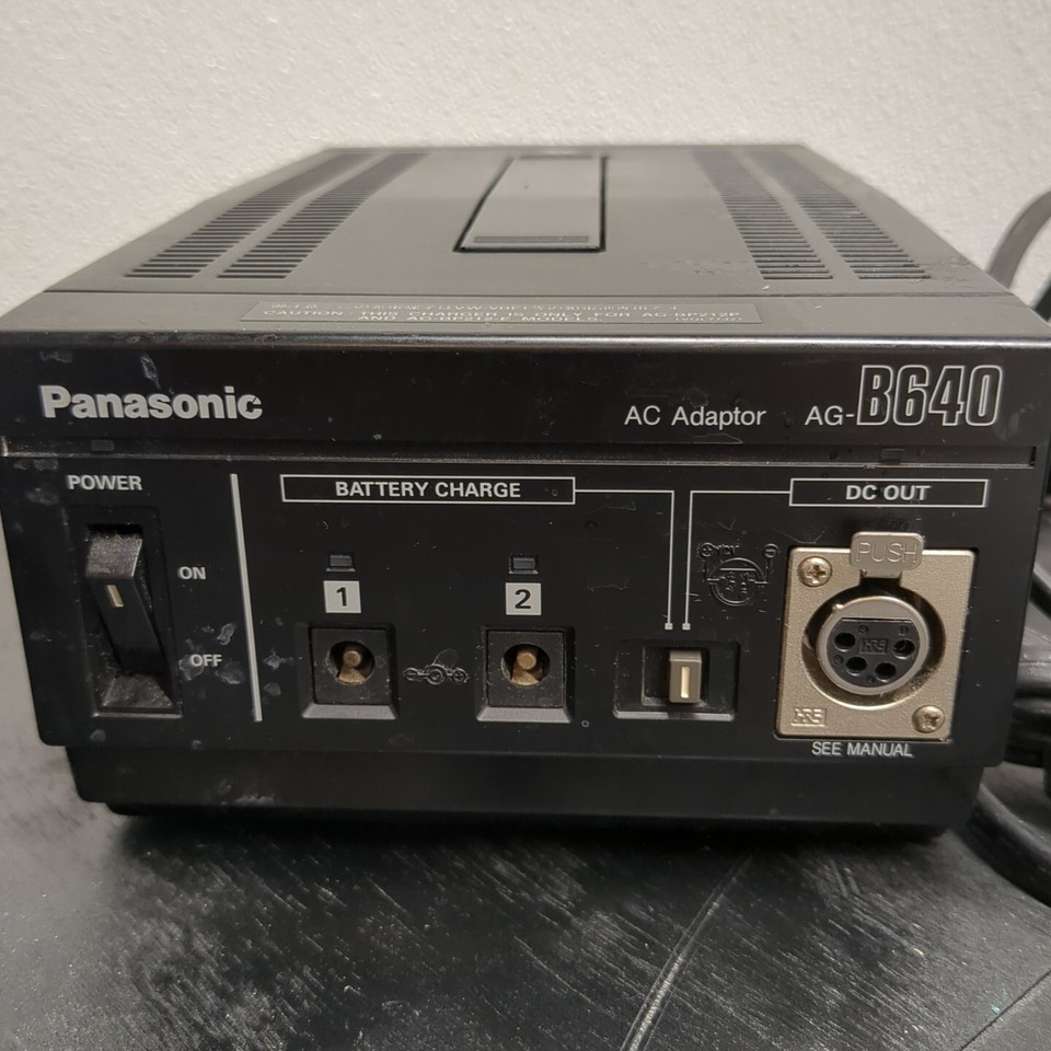 PANASONIC AG-B640 POWER SUPPLY AC ADAPTOR | eBay