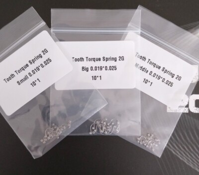 Dental Laboratory Orthodontic Coil Springs Dental Orthodontic Torquing ...