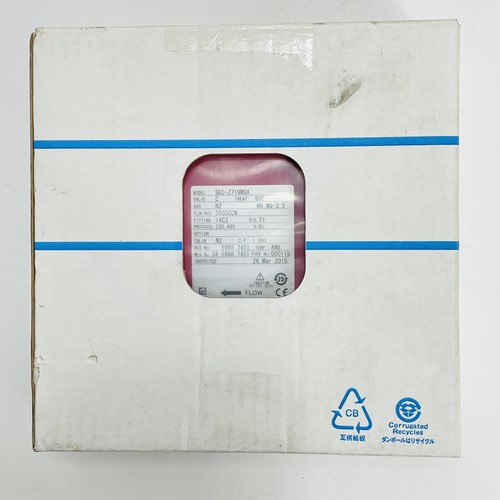 Horiba STEC SEC-Z719MGX 550SCCM N2 Nitrogen Digital Mass Flow ...