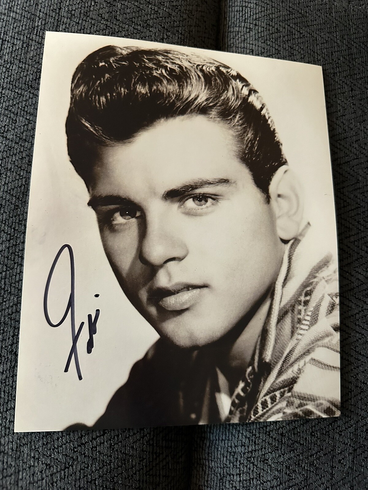 Singer Fabian Forte Signed 8 X 10 Photo Autographed Teen Idol Actor | eBay