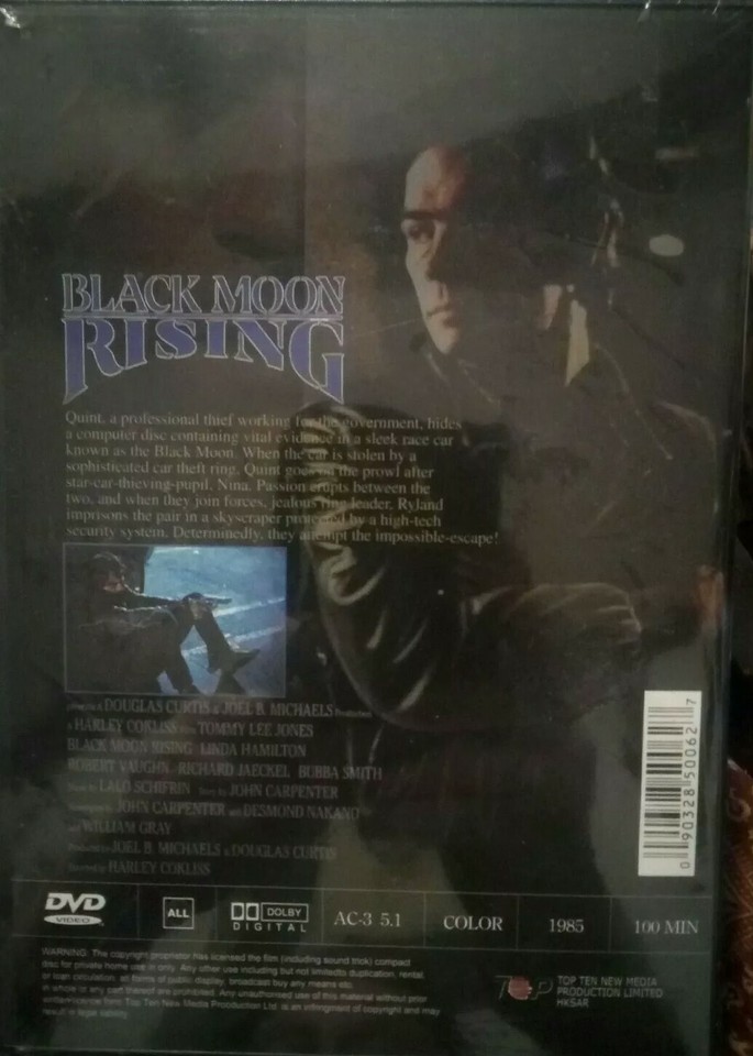 Black Moon Rising - DVD - Brand new shrink wrapped | eBay