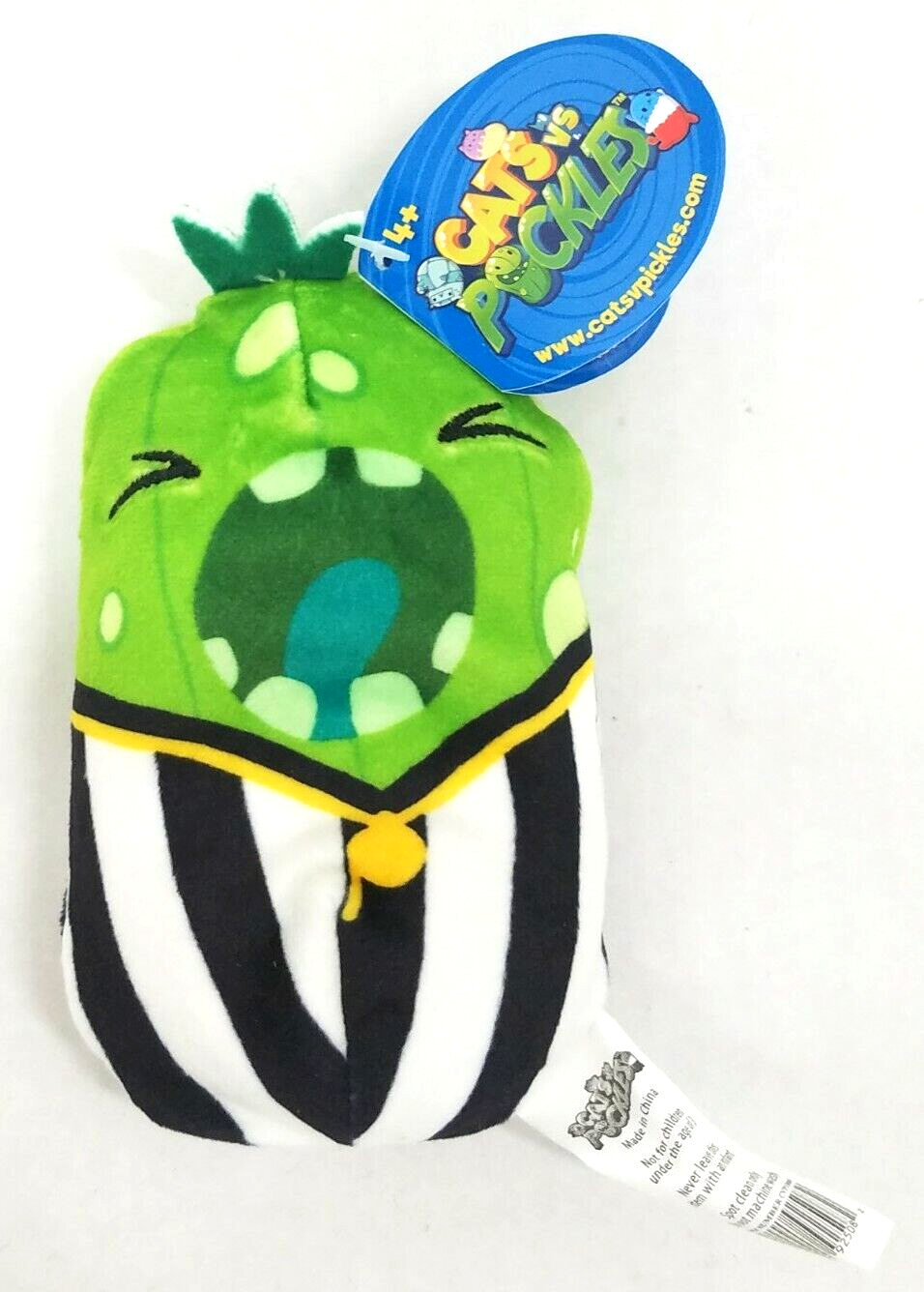 Plush CATS vs PICKLES . Foul Baldrick . #189 . Bean Bag Plush Referee ...