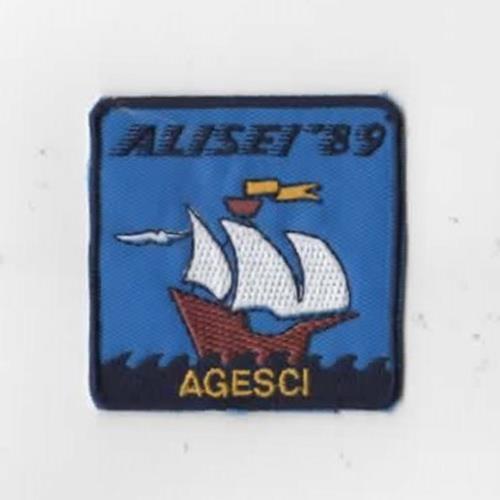 Alisei '89 Agesci BLK Bdr. [ND-3496] | eBay