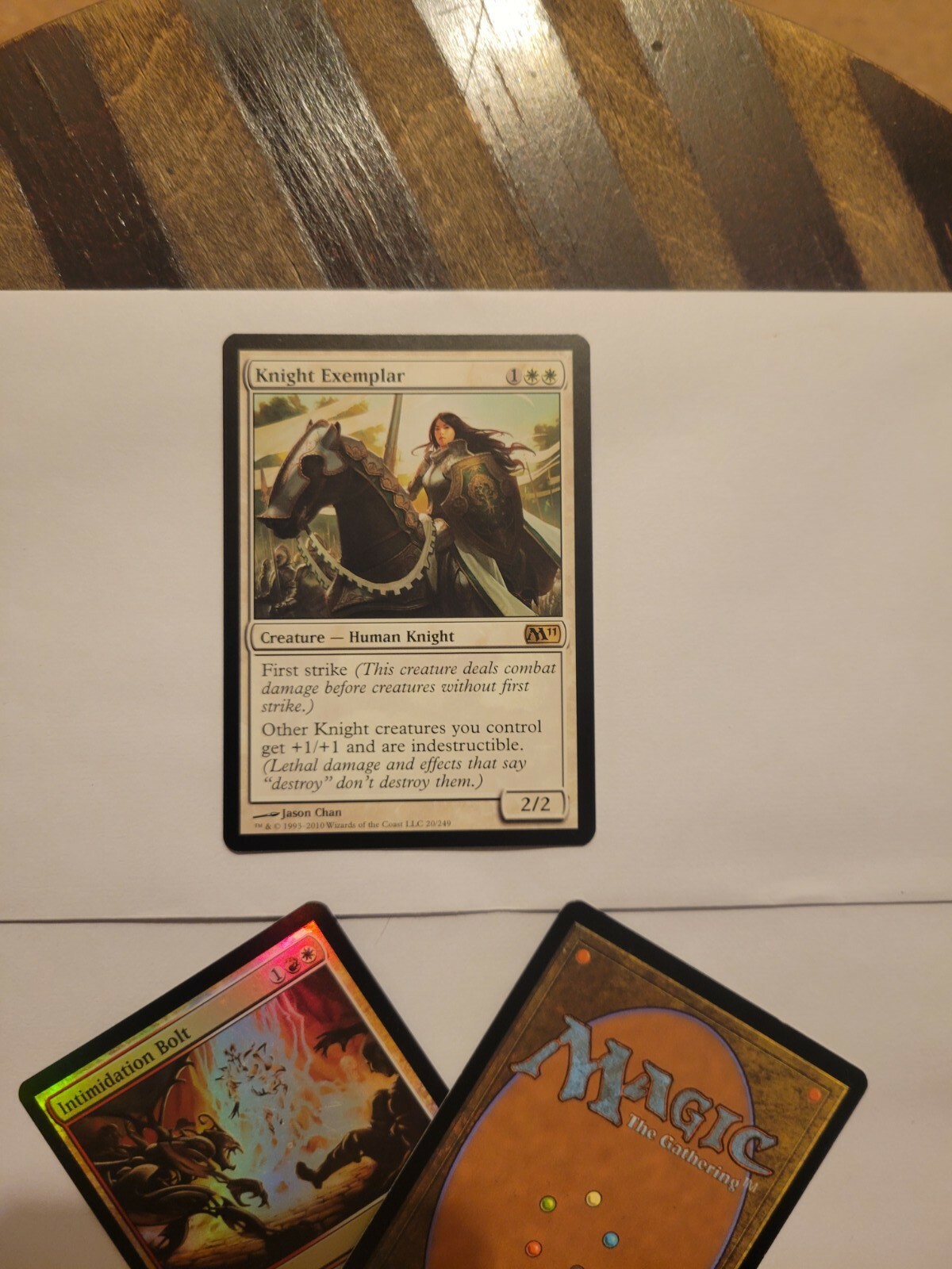 MTG Knight Exemplar Magic 2011 20/249 Regular Rare NM-M w/EXTRAS! | eBay