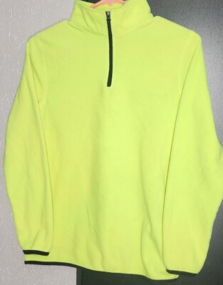 Xersion Boys Fleece Athletic Pullover Yellow Size 14-16 L | eBay