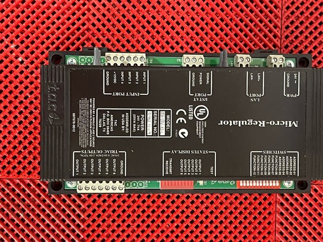 Schneider Electric TAC 330810-06 Micro Regulator VAV Controller MR-VAV ...