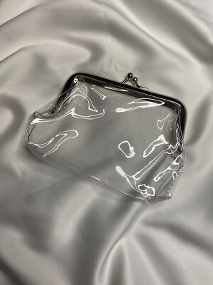 Clear Coin Purse Transparent Change Purse for Women PVC Kiss-Lock Coin ...