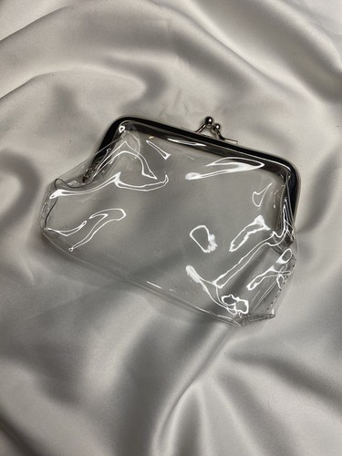 Clear Coin Purse Transparent Change Purse for Women PVC Kiss-Lock Coin ...