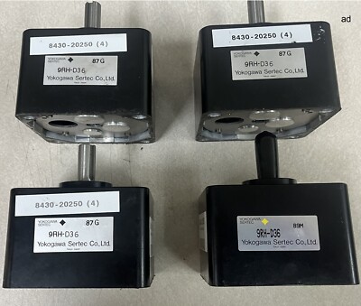 Yokogawa Sertec 9RH-D36 Gear Head (One Unit) | eBay