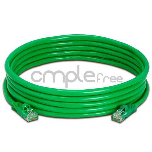 15FT CAT5e Cable Ethernet Lan Network CAT5 RJ45 Patch Cord Internet ...