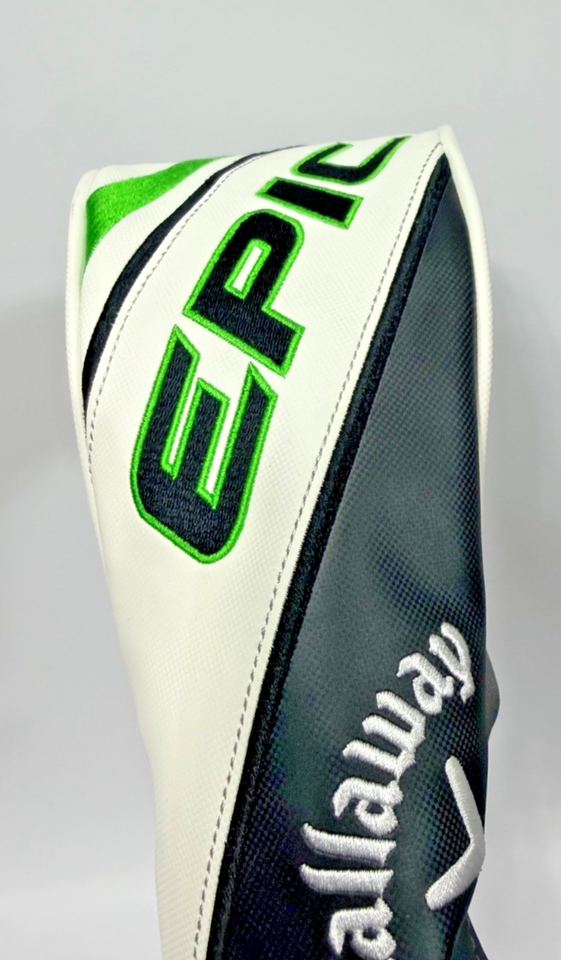 Callaway Epic Max 11 Wood 25° Cypher Green 60g Stiff 41” head cover | eBay