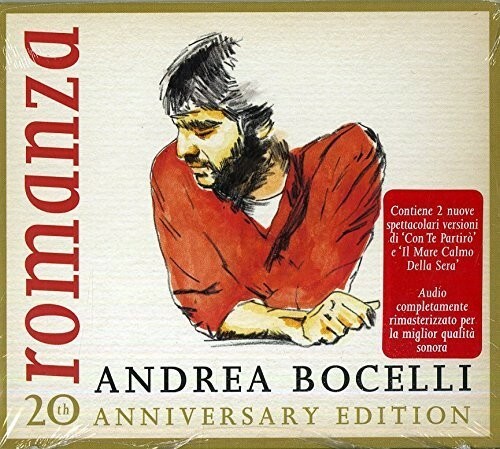 ANDREA BOCELLI - ROMANZA [20TH ANNIVERSARY EDITION] NEW CD ...