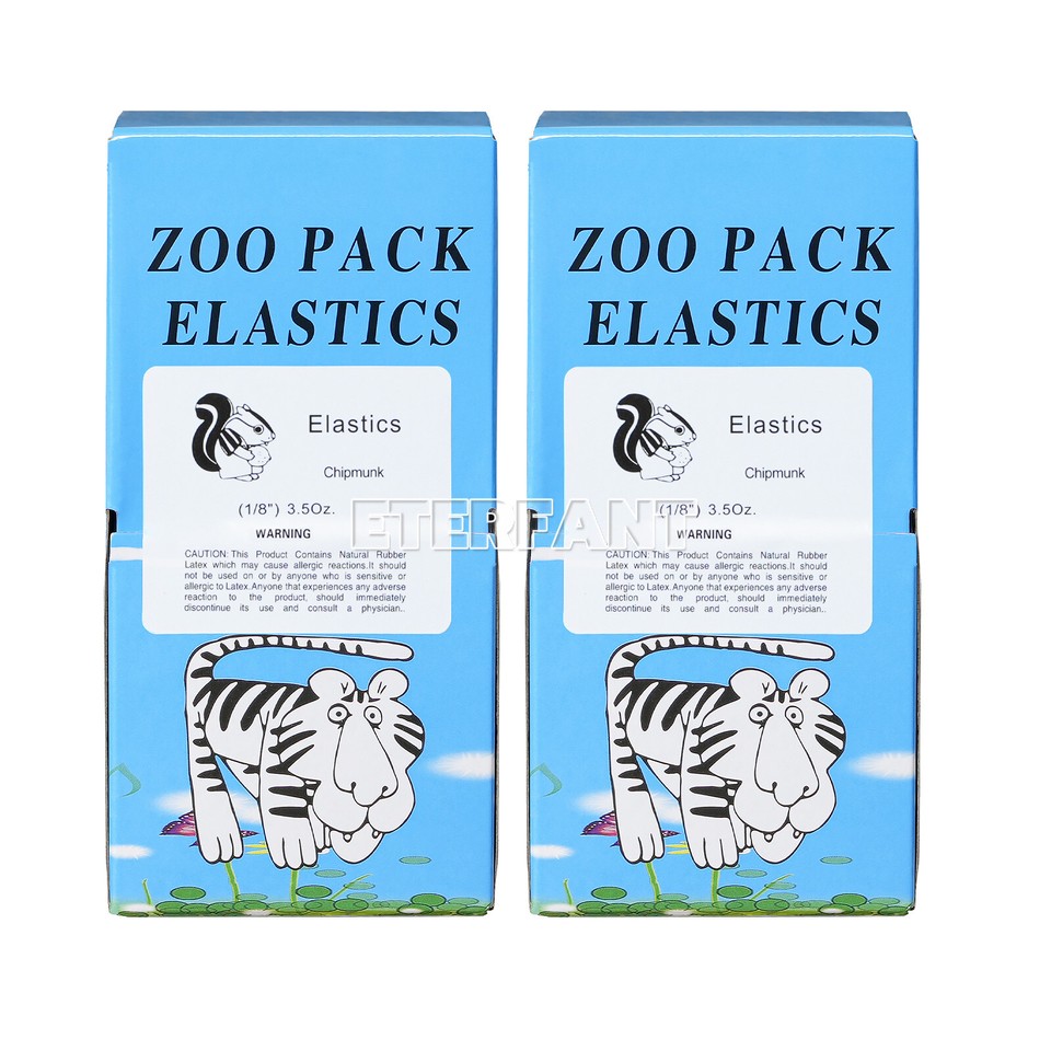 5xETERFANT Dental Ortho Elastics Rubber Bands Latex Braces 3.5oz 1/8 ...