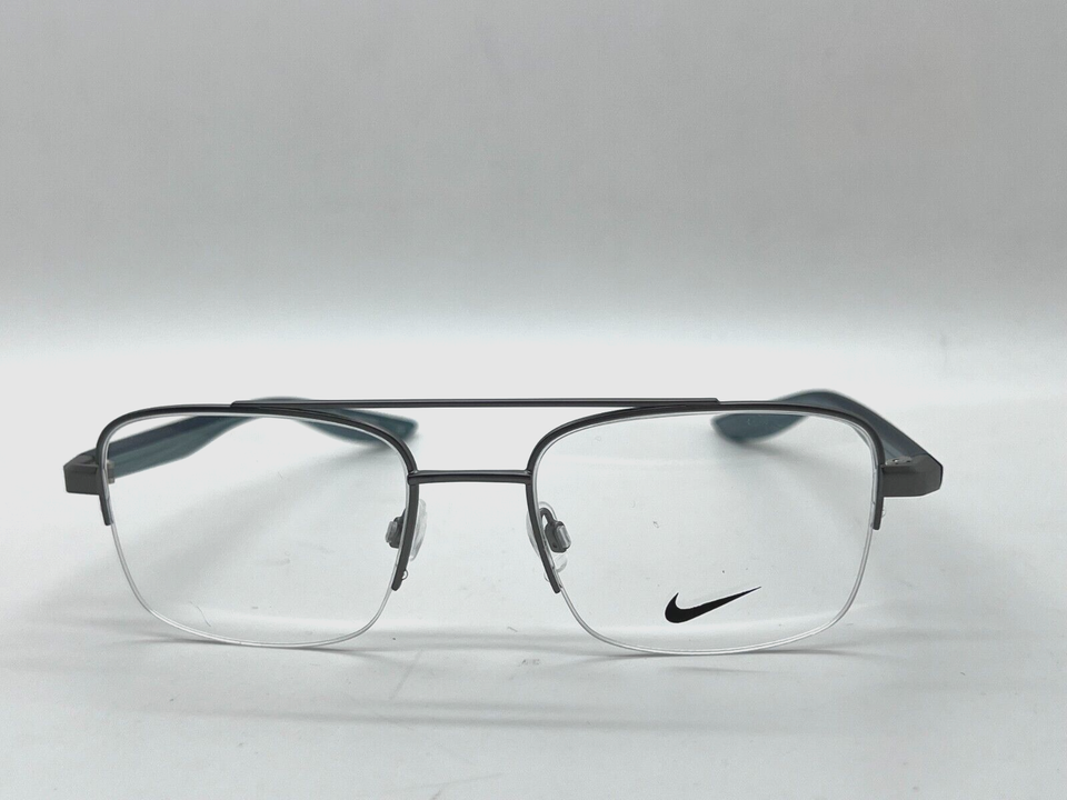 NEW NIKE 8151 070 MATTE GUNMETAL OPTICAL Eyeglasses FRAME 52-19-140MM ...