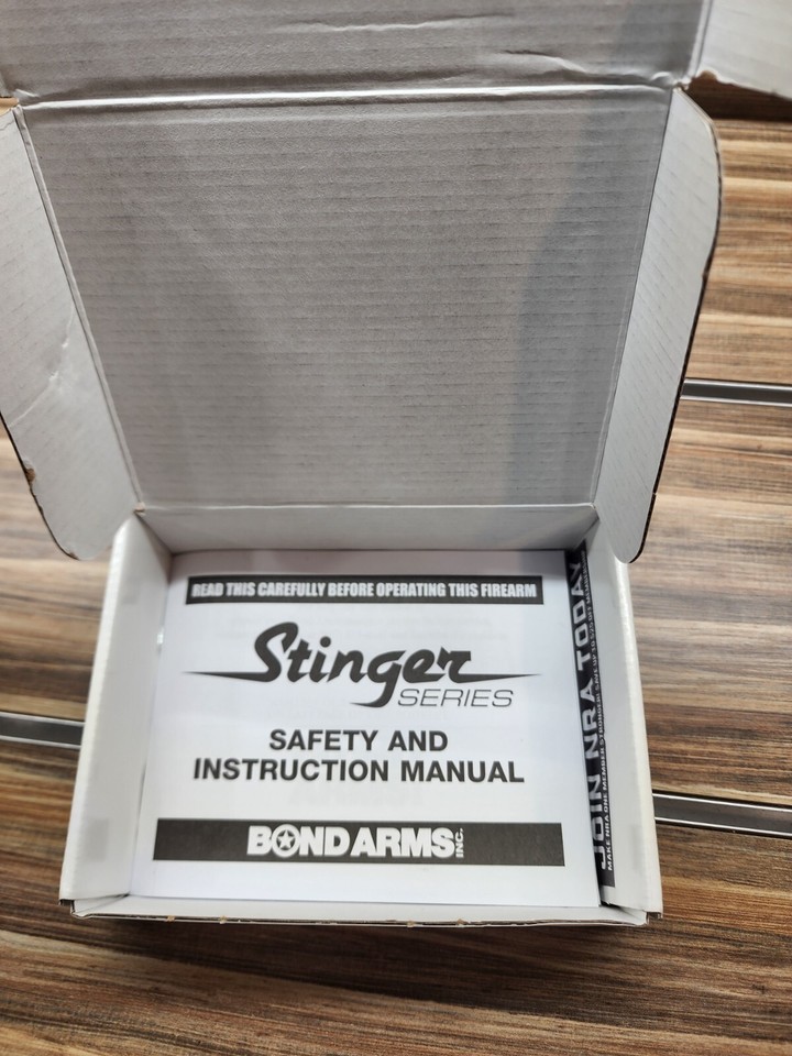 Bond Arms Stinger Stubby 9mm Factory Box OEM | eBay