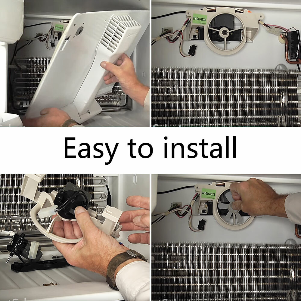 New Refrigerator Freezer Evaporator Fan Motor for Whirlpool 2315539 ...