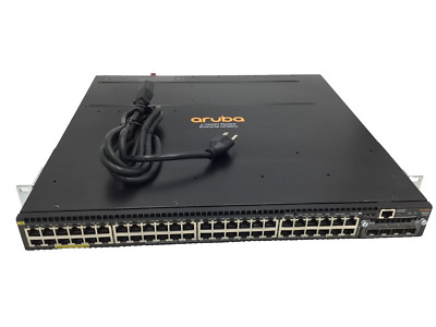 Aruba JL074A HP 3810M 48G PoE+ Switch w/ JL087A Power Supply JL083A ...