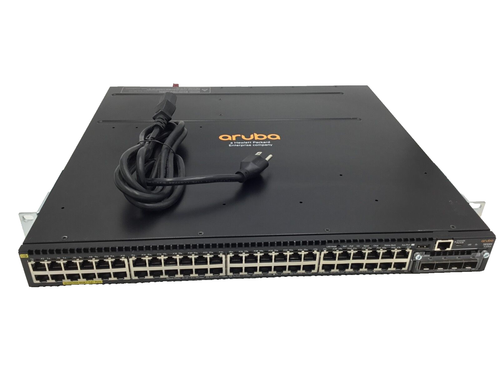 Aruba JL074A HP 3810M 48G PoE+ Switch w/ JL087A Power Supply JL083A ...