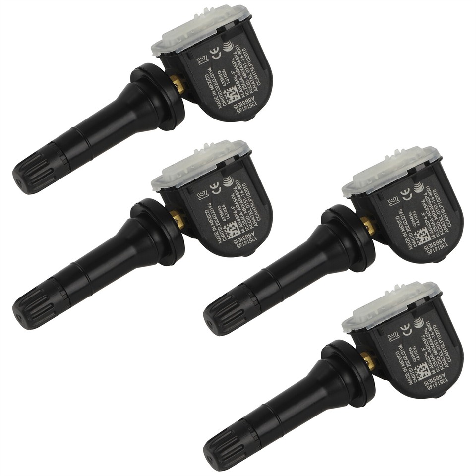 SET OF 4 Tire Pressure Sensor TPMS 13516165 For Chevy Silverado GMC ...