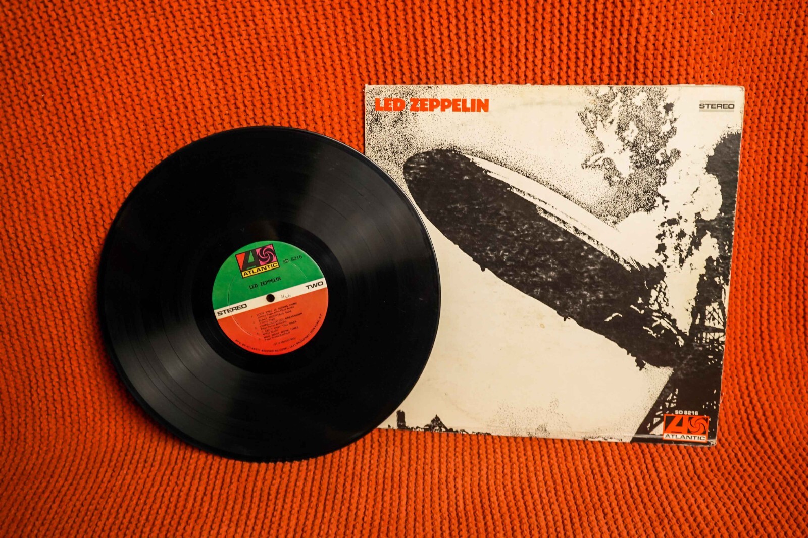 1969 Led Zeppelin First Album, First Pressing Atlantic | eBay