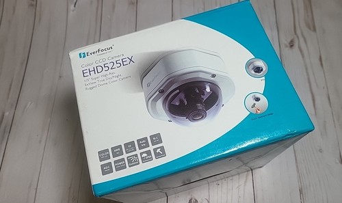 New EverFocus EHD525EX/3 Color Camera ExView True Day/Night Rugged Dome ...