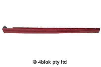 Holden Commodore VY VZ LH HBD Sedan Side Skirt Shanghai Red 507G A08 ...