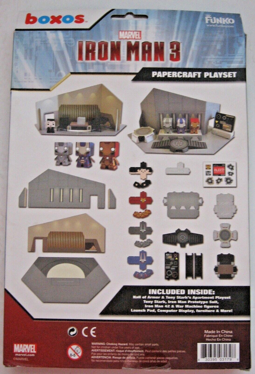 Minecraft Papercraft Marvel