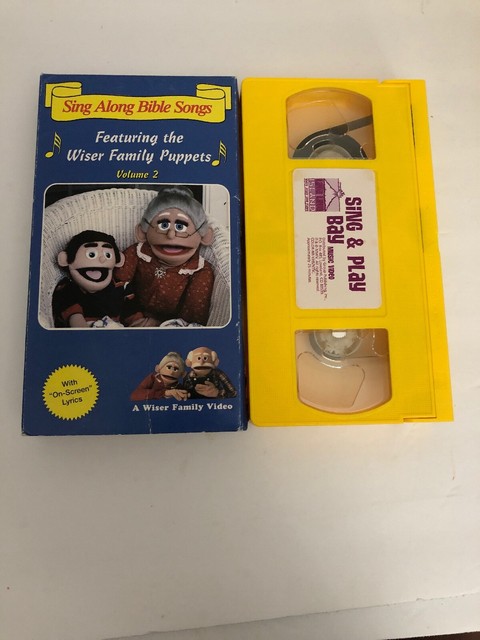 Sing Along Bible Songs Featuring The Wiser Family Puppets Vol 2(vhs ...