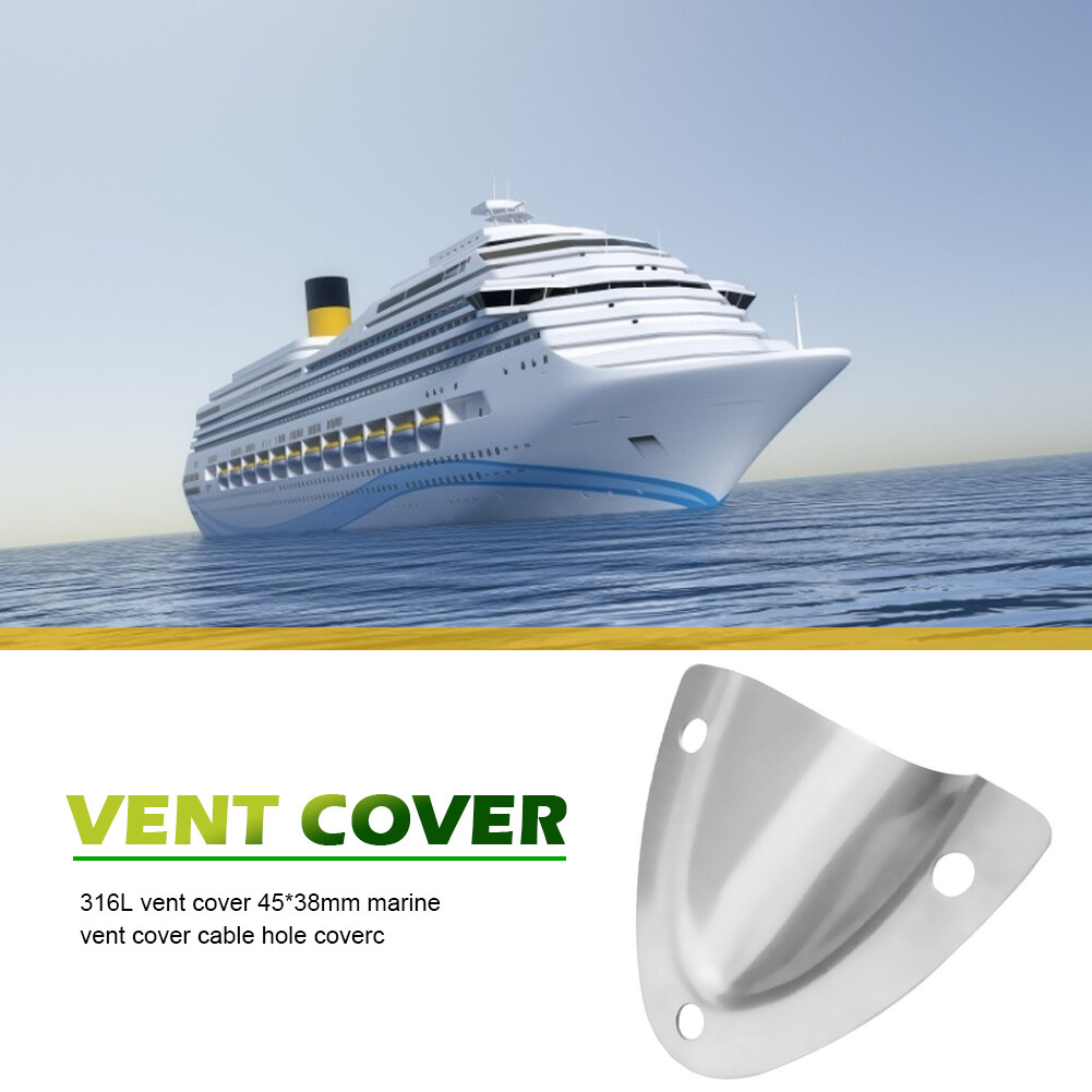 Marine Hardware Stainless Steel Boat Accessories Clam Shell Vent Cover ...