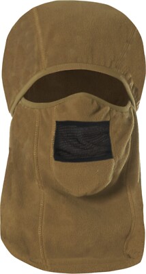 Rothco Coyote Brown Fleece Hinged Vented Balaclava One Hole Ski Full ...
