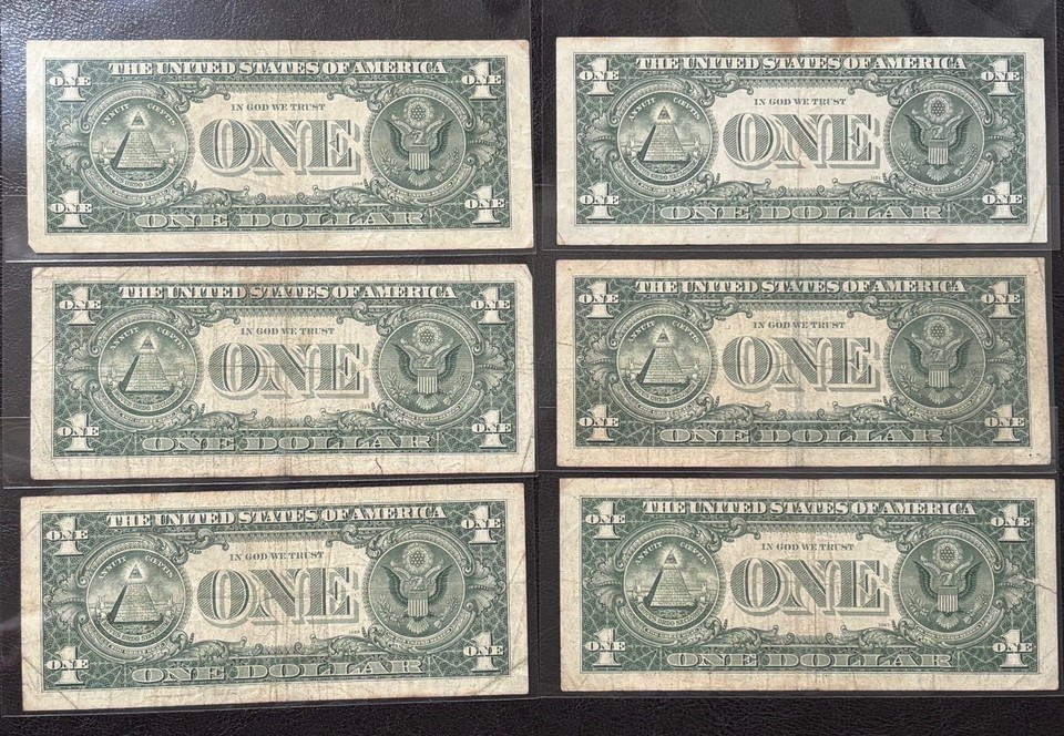 One (1) 1963B BARR NOTE $1 Dollar Bill Federal Reserve - Circulated ...