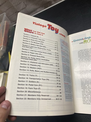 Rare Vintage Toy Dot Com Magazine Tin Toy Robots Issue 1 Vol 1 Graphics ...
