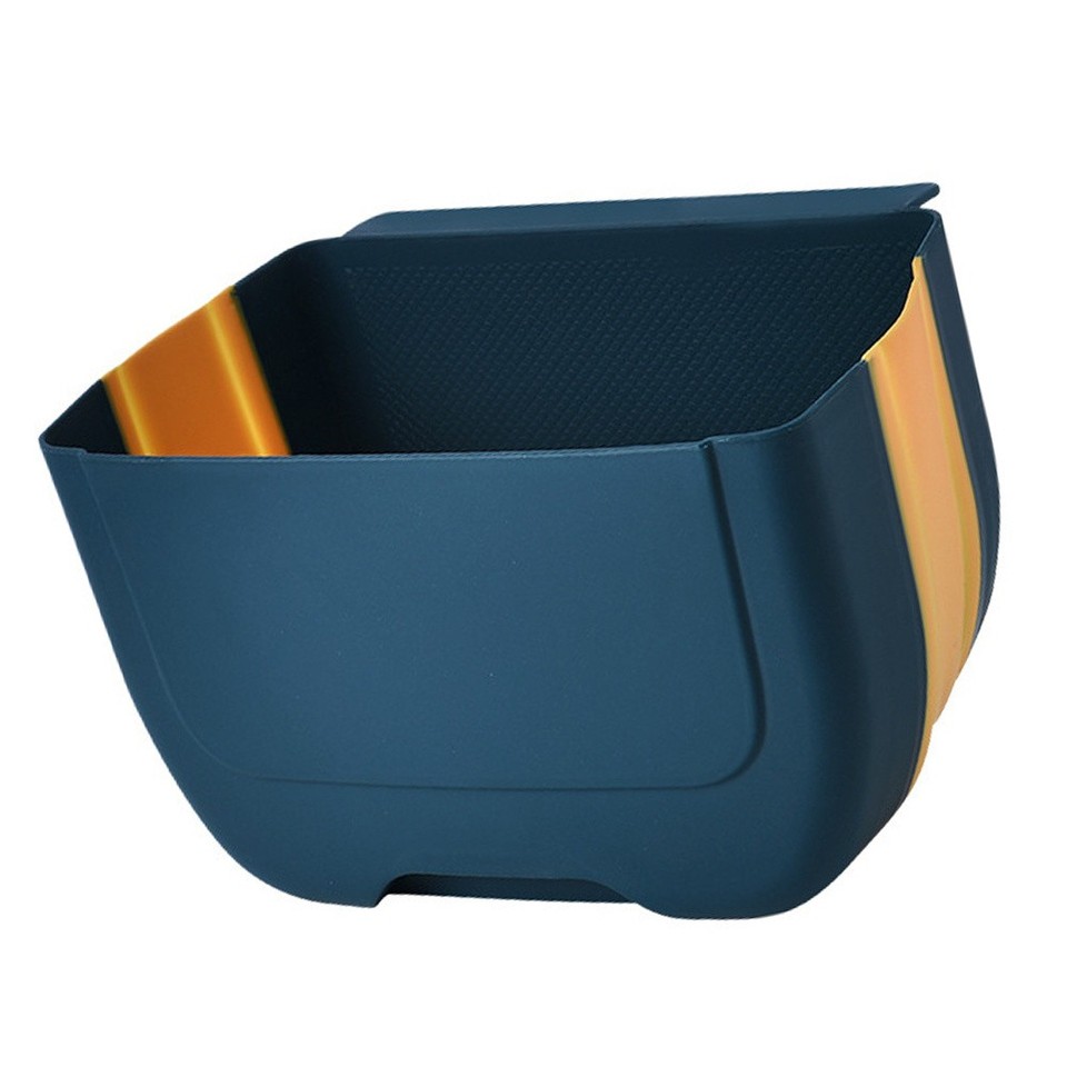 Kitchen Hanging Trash Basket Type Waste Container Storage Barrel Bin ...