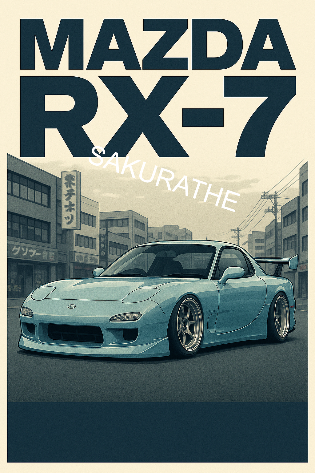 rx7 3rd gen JDM DRIFT JAPAN POSTER PRINT 11x17 POSTER PRINT | eBay